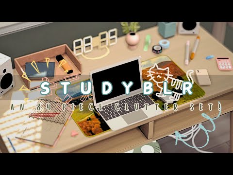 Need some new clutter CC? | An overview of a new 84 piece clutter set ...