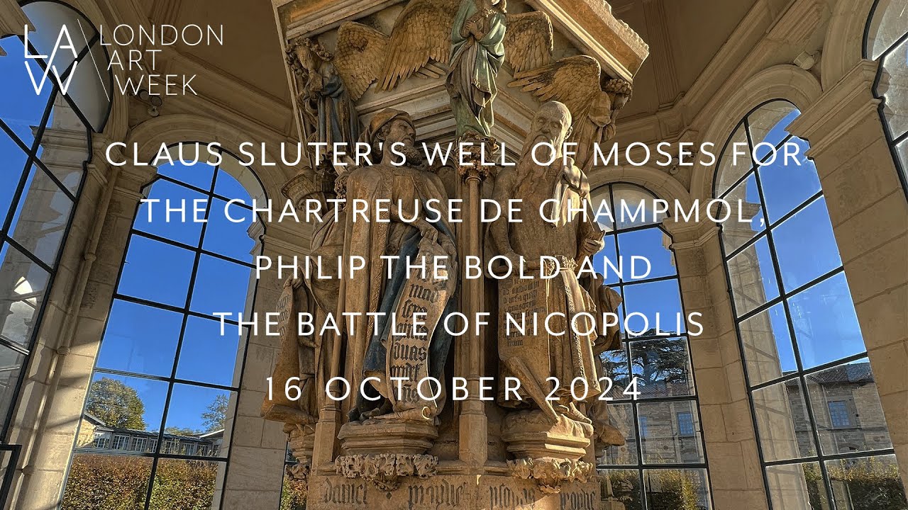 Claus Sluter's Well of Moses for Chartreuse de Champmol, Philip the ...