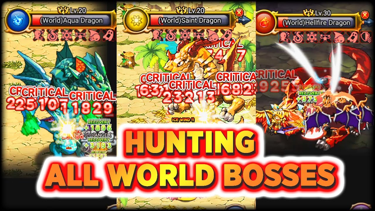 Soul Magic Online Hunting All World Bosses!! - YouTube