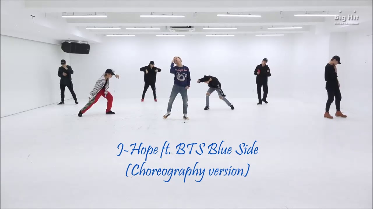[CHOREOGRAPHY] J-hope "BLUE SIDE" ft. BTS Dance Version - YouTube