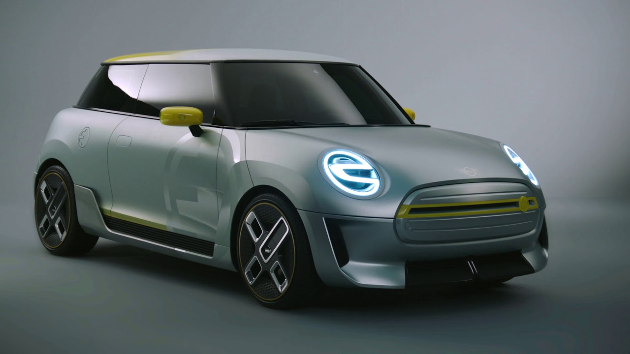 MINI Electric Concept Walkaround - In-Depth Looks - YouTube