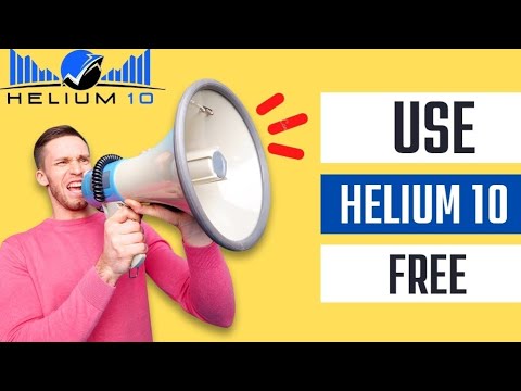 How to Use FREE HELIUM 10 I| Amazon Helium 10 Free Account from ...