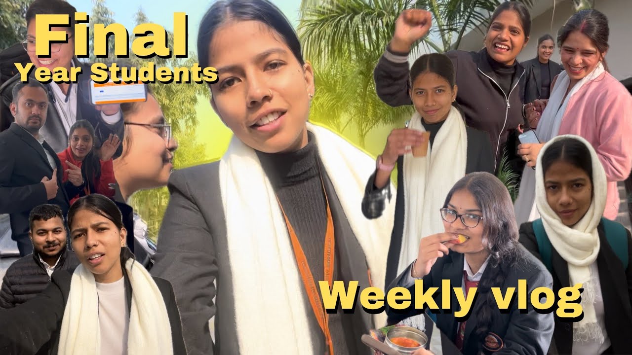 Final Year Student Vlog 🧑🏻‍🎓 | College Fun Vlog | Hehe80 #tmu # ...