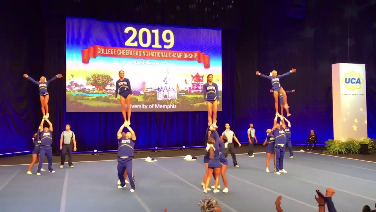 University of Memphis Cheer Finals 2019 - YouTube