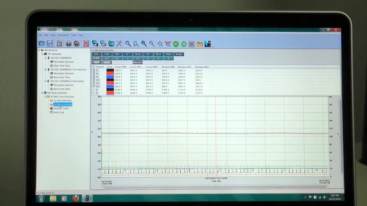AEMC PEL 103 6 Channel, Power & Energy Logger - with Display (Part 2 ...