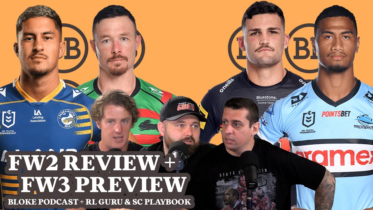 Bloke In A Bar - FW2 Review & FW3 Preview w/ RL Guru & SC Playbook ...