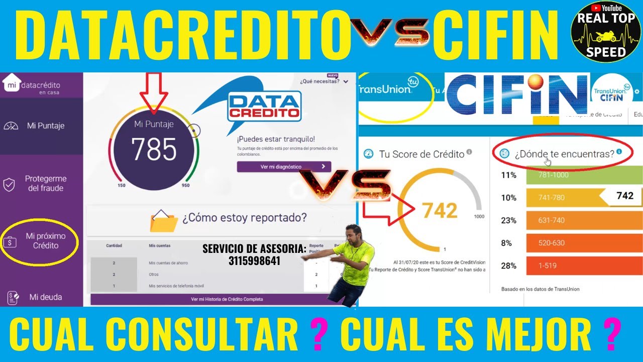 🔴DATACREDITO VS CIFIN CUAL CONSULTAR ? CUAL ES MEJOR ? REPORTADO ? MIRA ...