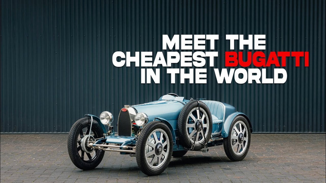 Meet the cheapest Bugatti in the world - YouTube