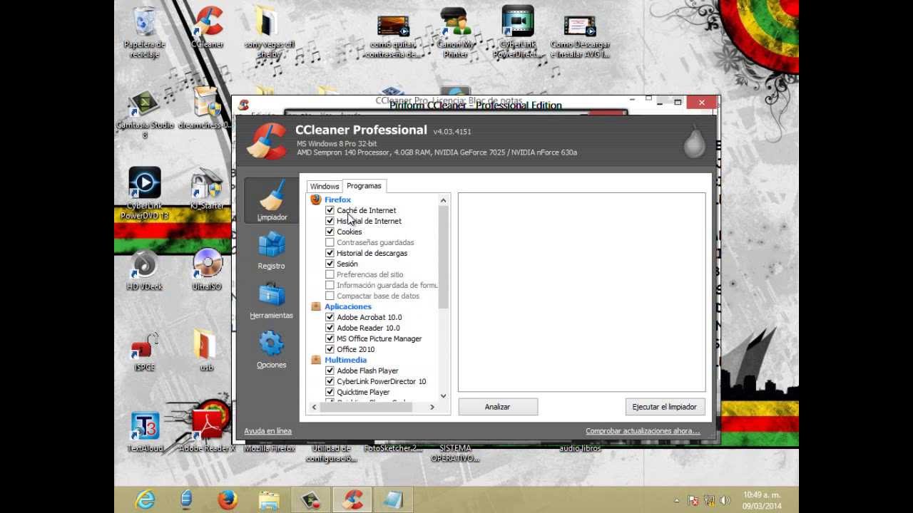Ccleaner 2014 full y como usarlo - YouTube