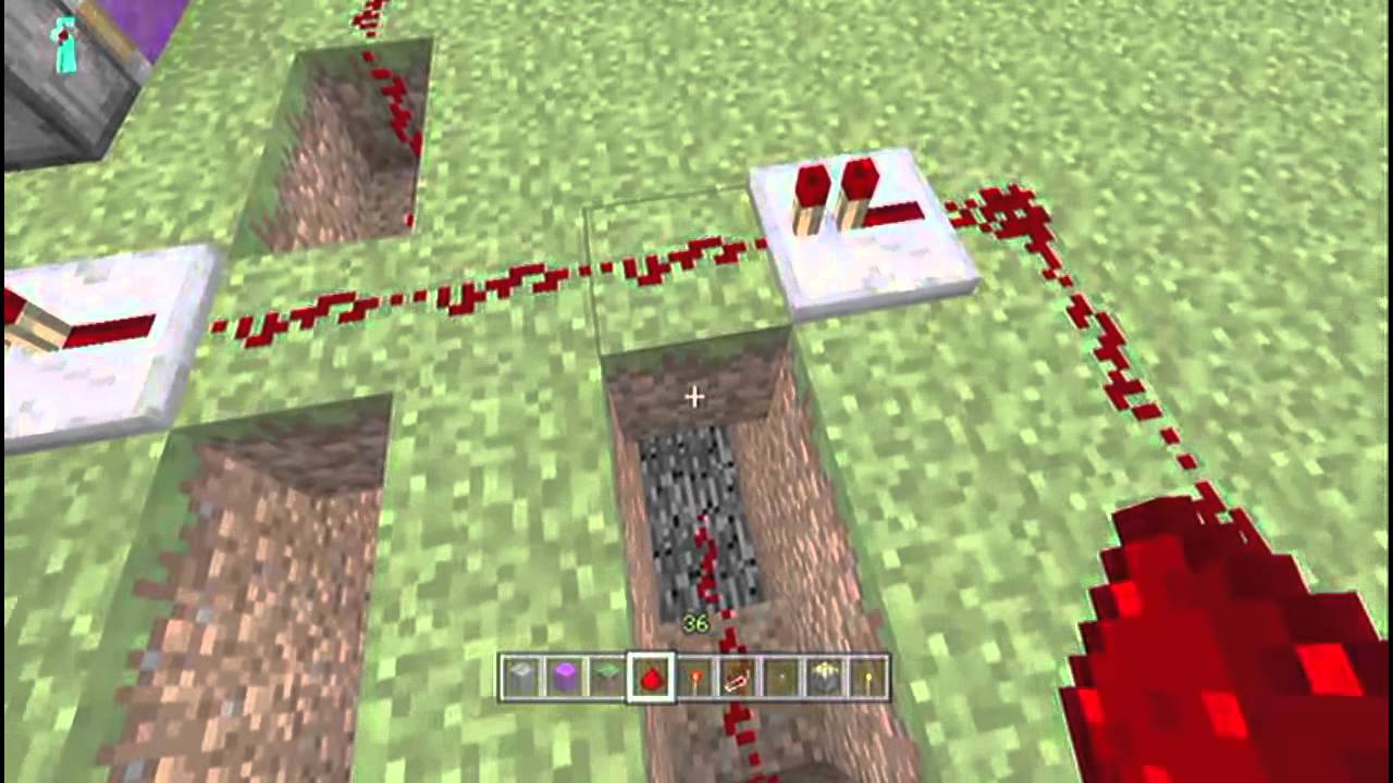 minecraft xbox 360 how to make a pad lock - YouTube