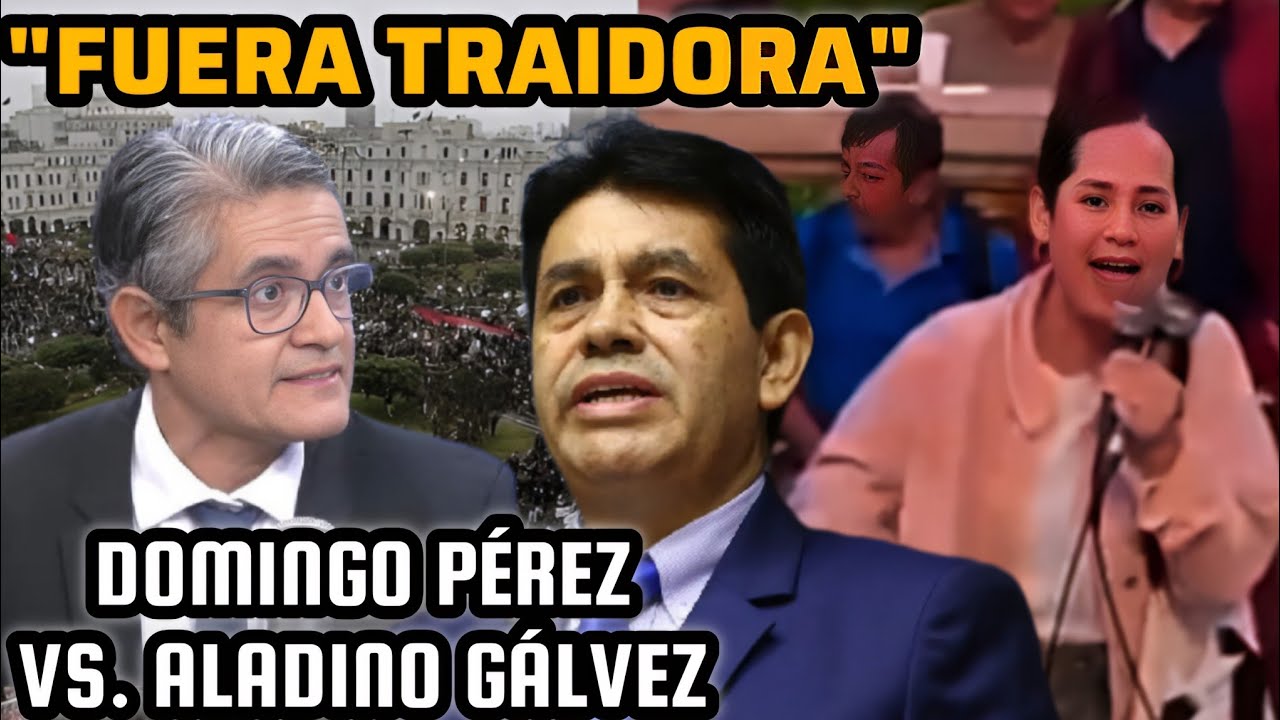 Sigrid Bazán expulsada de Plaza San Martín | Domingo Pérez suspendido ...