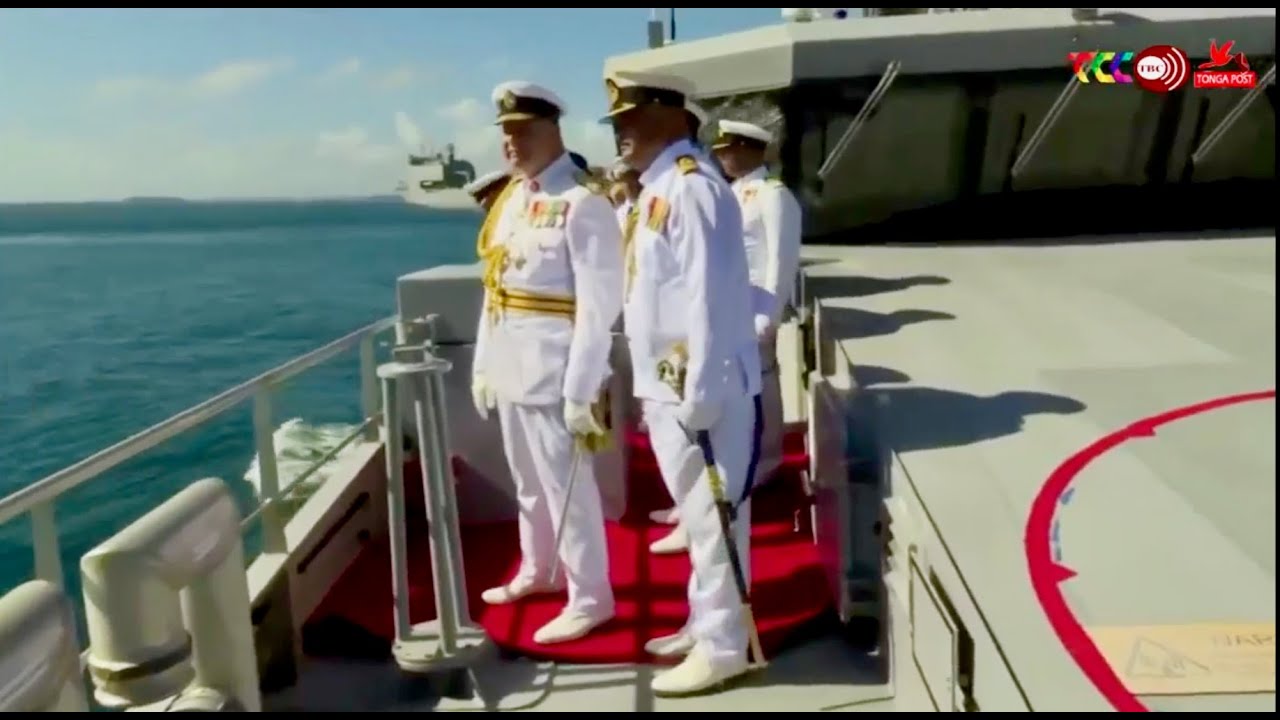 🇹🇴 HMAF Naval Review: HIs Majesty King Tupou VI 65th Birthday: 50th ...