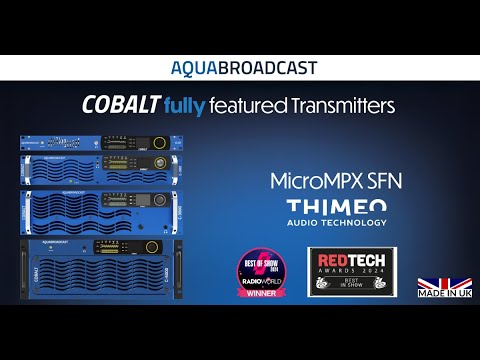 MicroMPX SFN Option on Aqua Broadcast COBALT Fully Featured FM ...