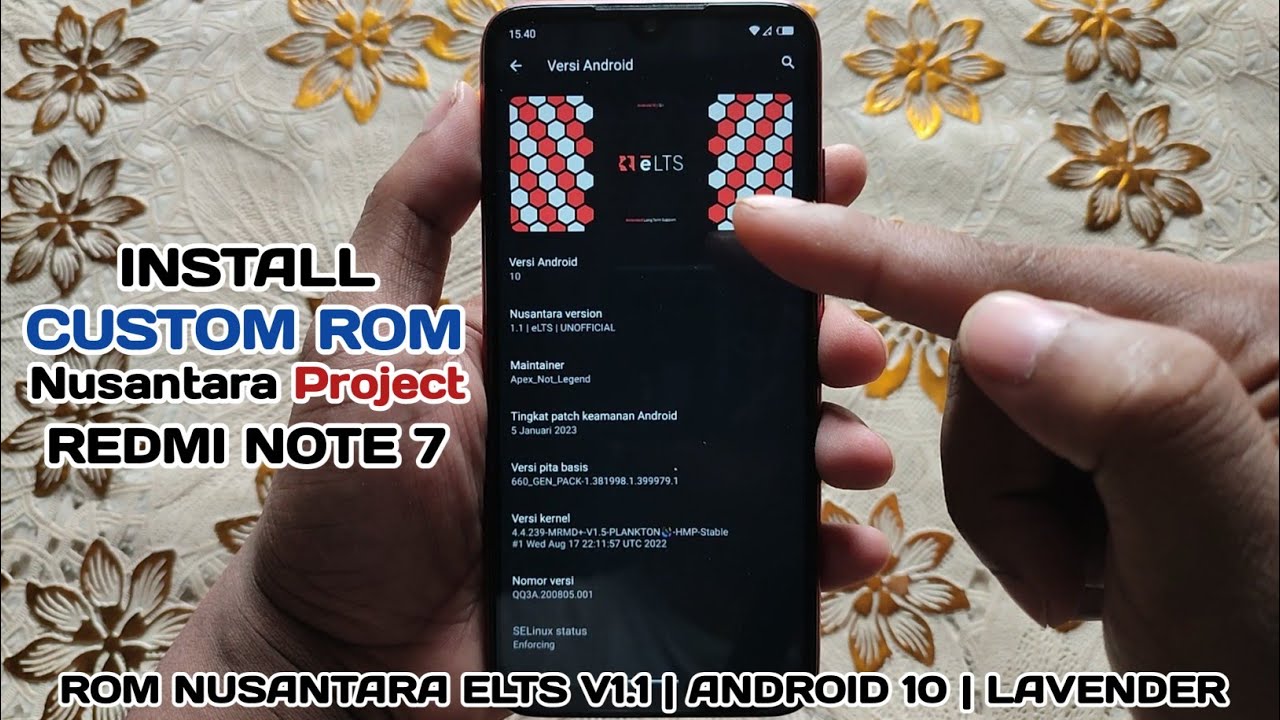 Install Custom ROM Nusantara Project | ROM Gaming Nusantara eLTS V1.1 ...