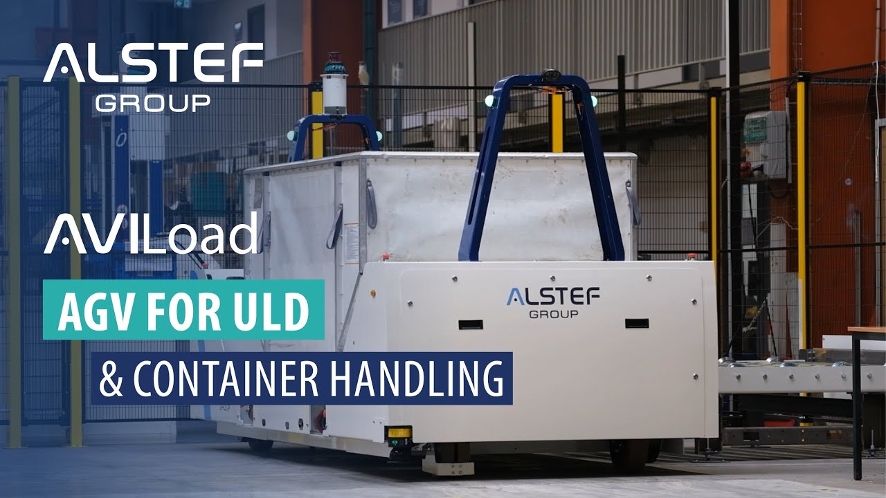 AVILOAD AGV | Automated Guided Vehicle for ULD and container handling ...
