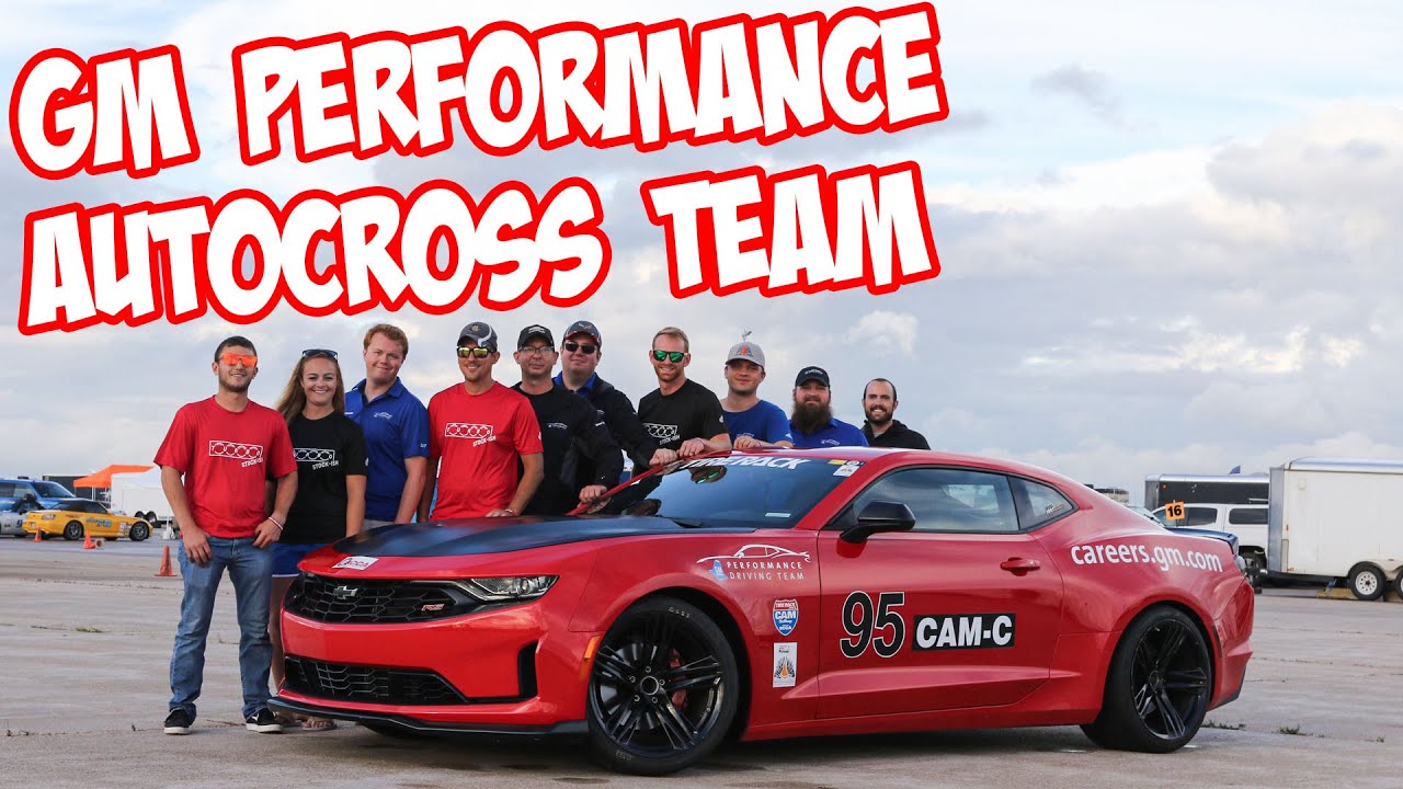 GM Performance autocross team - YouTube
