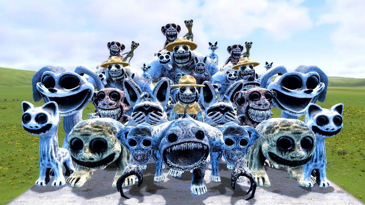 BUILD A HUGE ZOONOMALY MONSTER TEAM IN GMOD! - YouTube