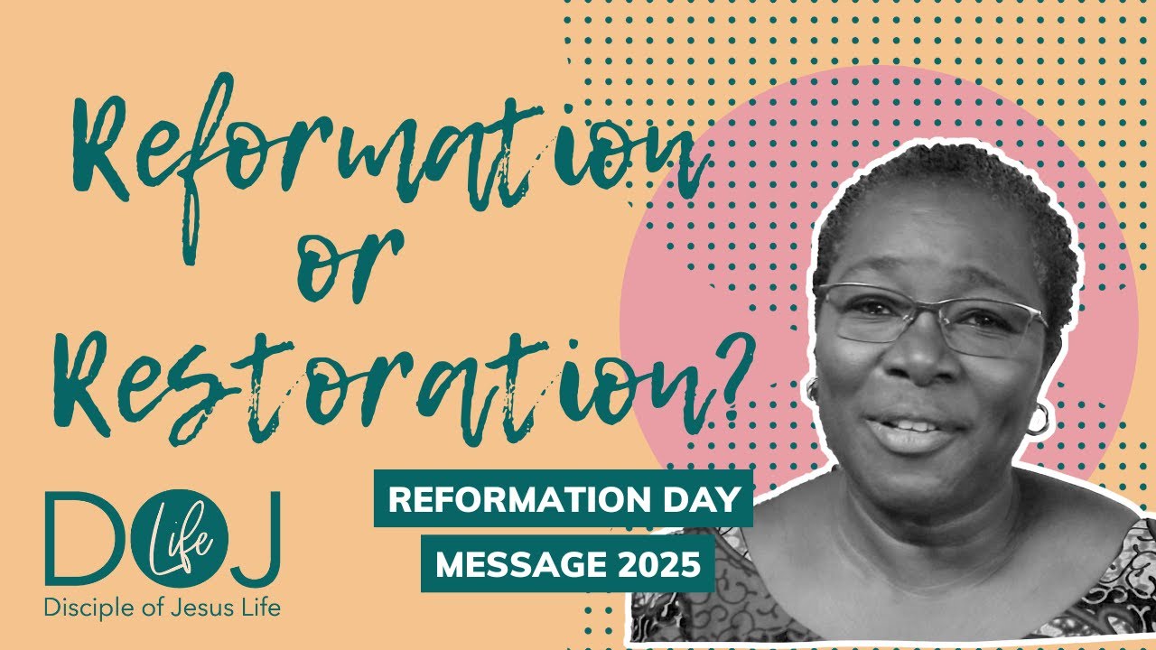 REFORMATION OR RESTORATION? REFORMATION DAY MESSAGE 2025 - YouTube