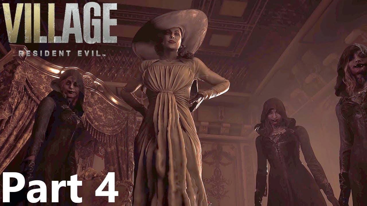 Resident Evil 8: VILLAGE Part 4 | The 3 WITCHES and LADY DIMITRESCU ...