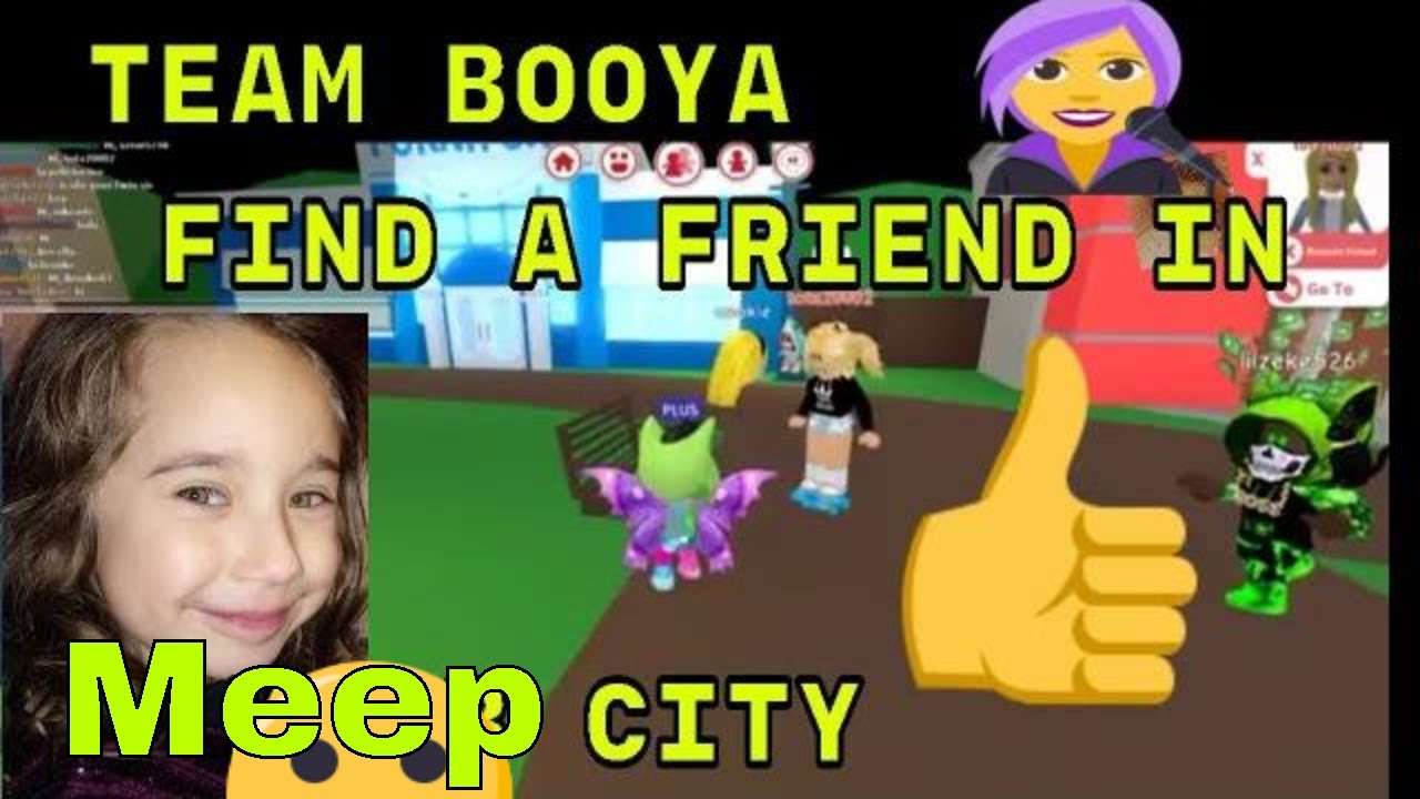 Roblox, find a friend in Meep City - YouTube