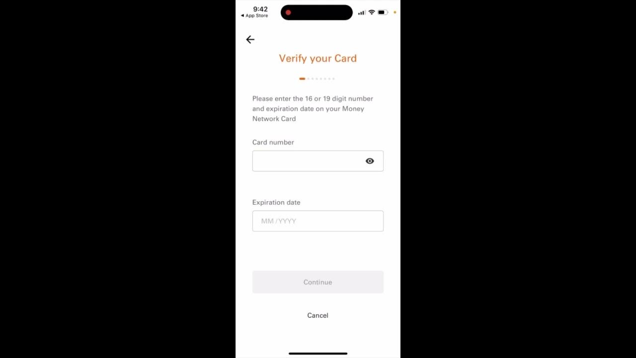 How To Add A Card In Money Network Mobile App Youtube