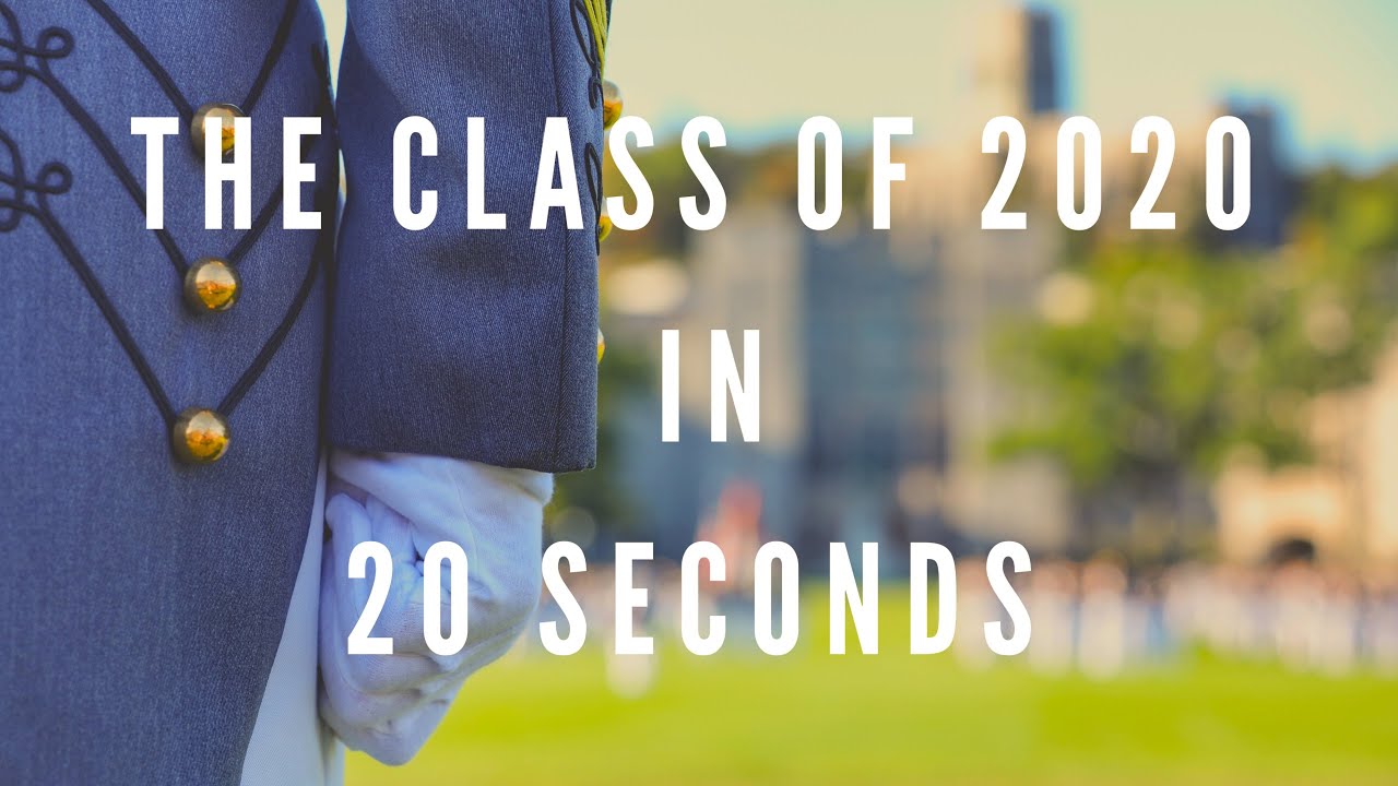 The Class of 2020 in 20 seconds - YouTube
