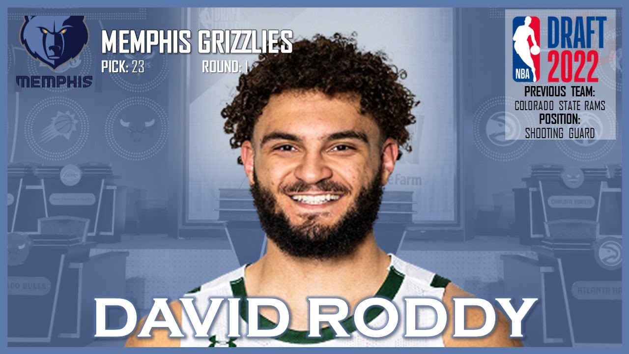 2022 NBA DRAFT: David Roddy | Memphis Grizzlies - YouTube