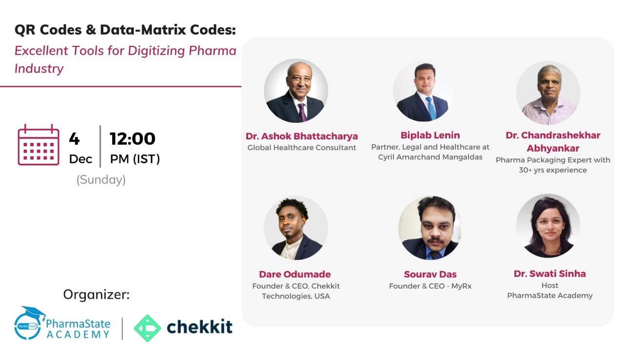 Learn about the QR Code Implementation In Pharma - YouTube