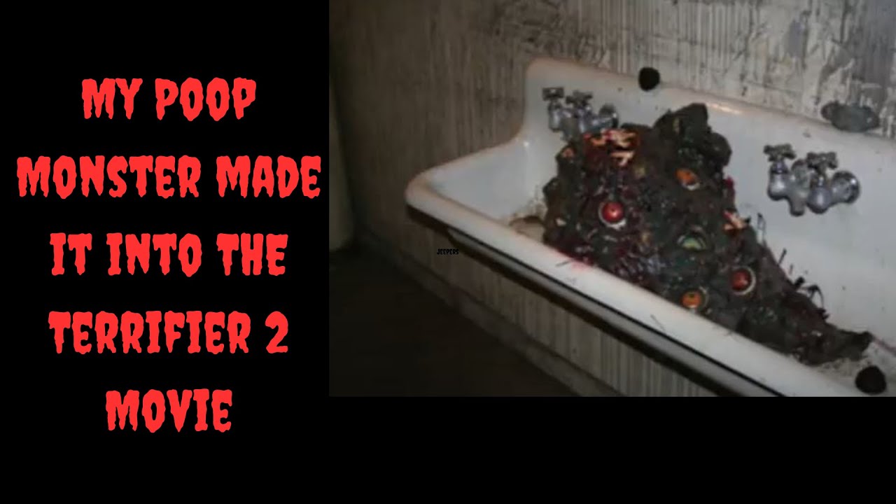 My Poop Monster made it into Terrifier 2 Movie - Baragonis Wreap - YouTube