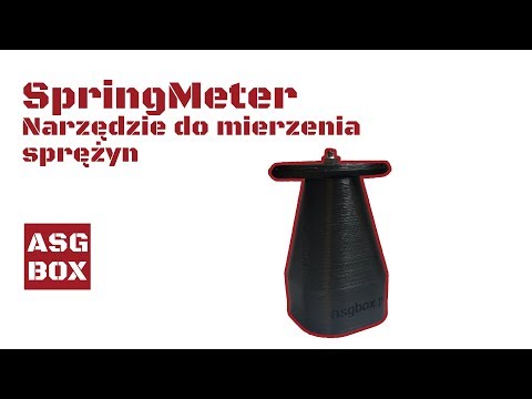 SpringMeter - narzędzie do mierzenia mocy/wagi sprężyny dla replik AEG