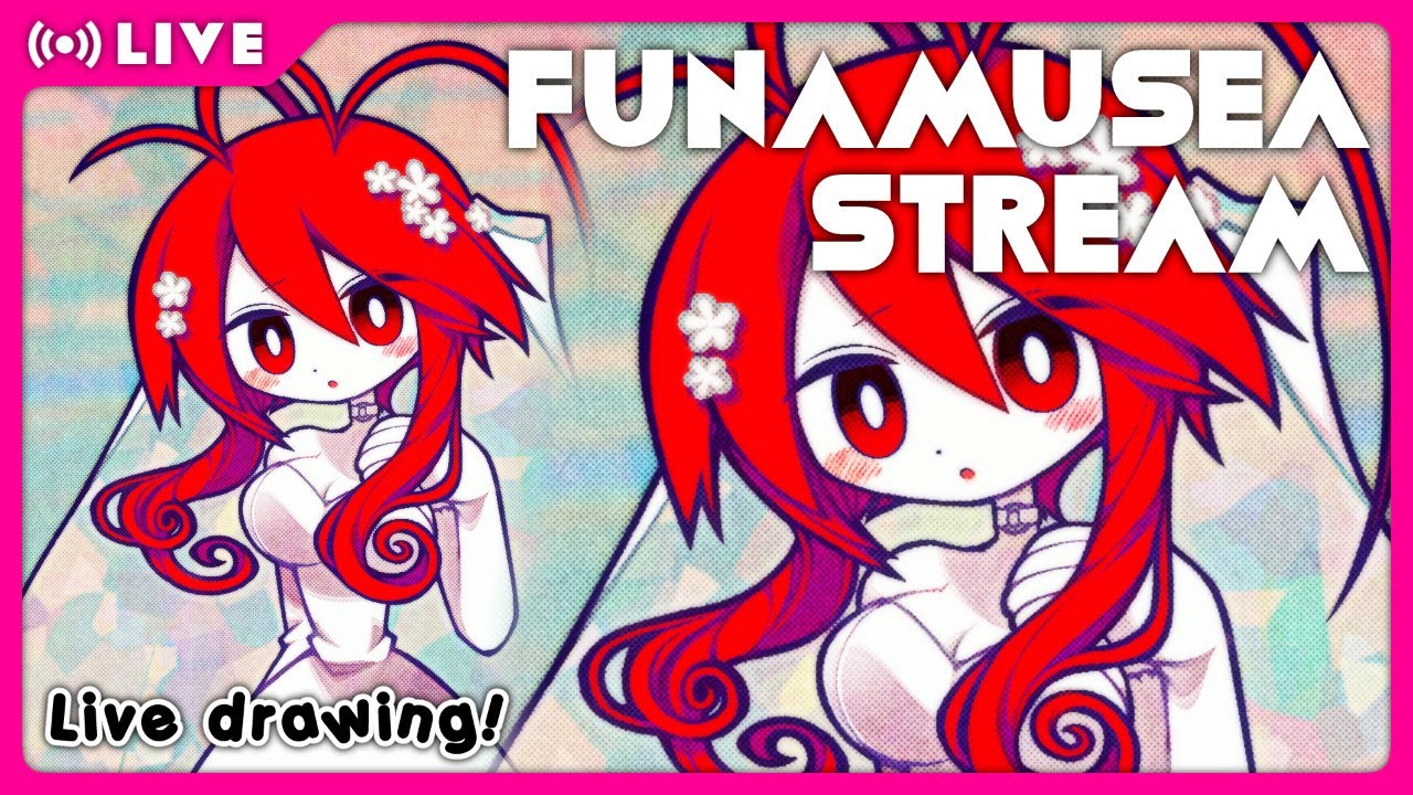 funamusea Stream vol.33.5.5【Live drawing】 - YouTube