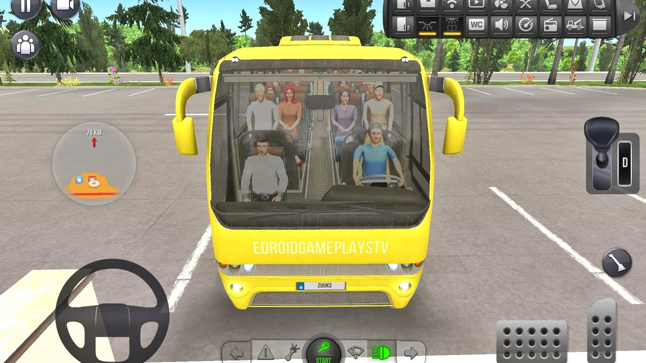 Bus Simulator Ultimate - Gadi Game - Bus Game Android Gameplay - YouTube