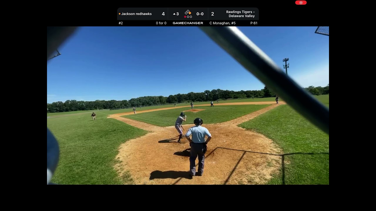 Cole Craven (2022 Uncommitted) unassisted Double Play vs Jackson ...