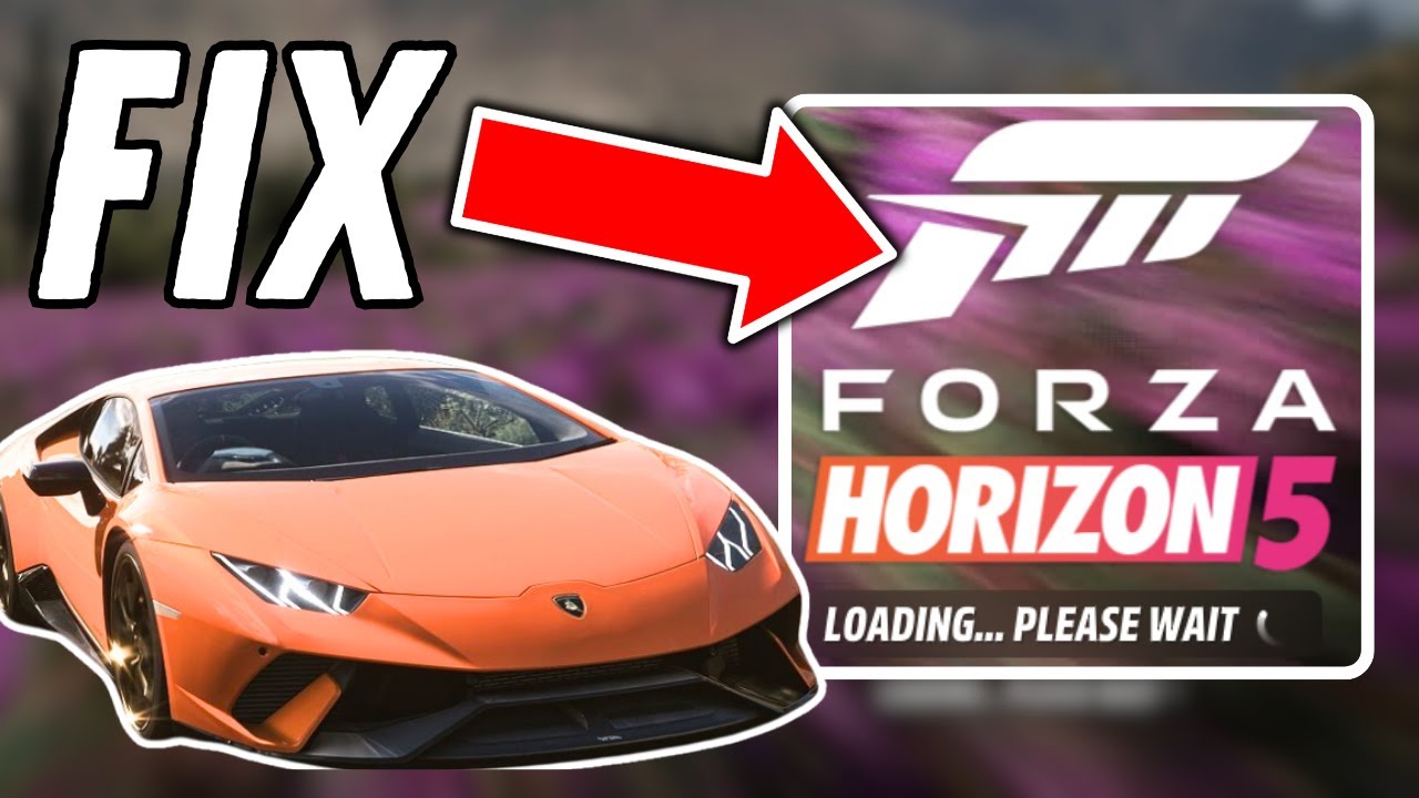 How To Fix Forza Horizon 5 Loading Please Wait - YouTube