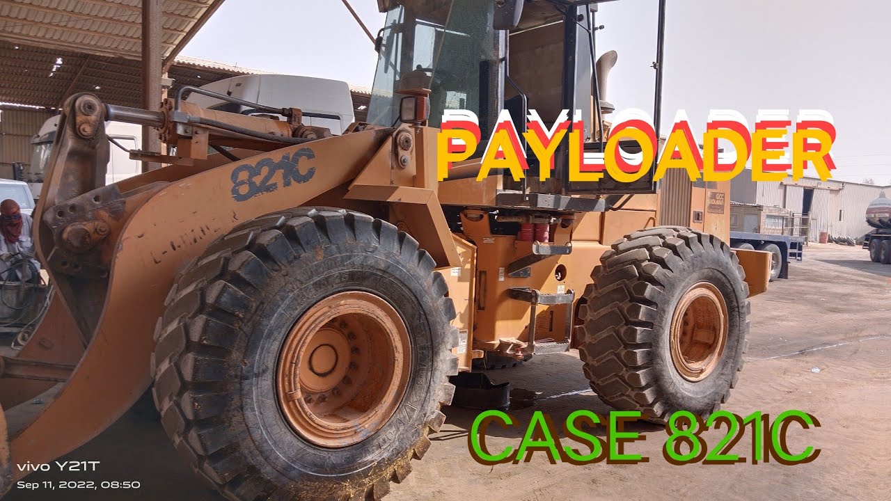 Prt.1 PAYLOADER / CASE 821C USA//BRAKE PARK CALIPER & STEERING CYLINDER ...