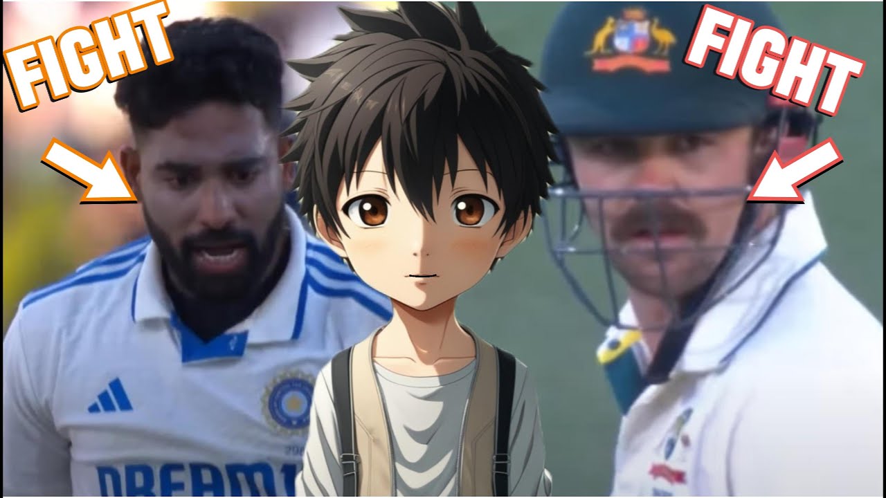 Angry M.Siraj | Starc destroy Indian batting | #indaus - YouTube