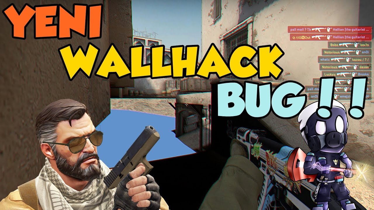 CS:GO YENİ WALLHACK BUG'I!! (İNANILMAZ!) - YouTube