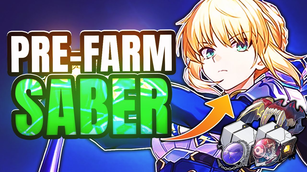 How *YOU* can Pre-Farm Saber NOW!! Saber Materials, Traces, Relics ...