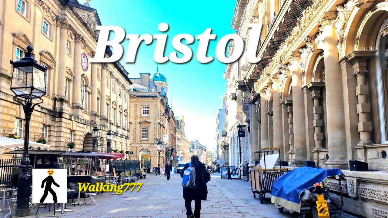 Bristol walking tour with subtitles [4k/60fps] - YouTube