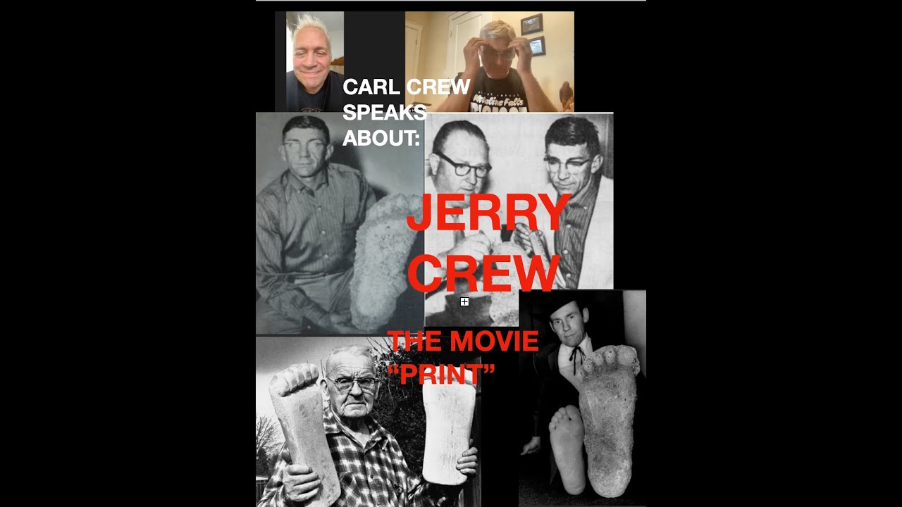 BIGFOOT QUEST MAG # 6 Jerry Crew Movie "PRINT" with Carl Crew. VIDEO ...