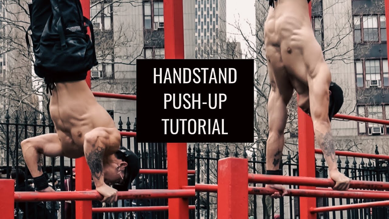 Handstand Push Up Tutorial | Intermediate Calisthenics - YouTube