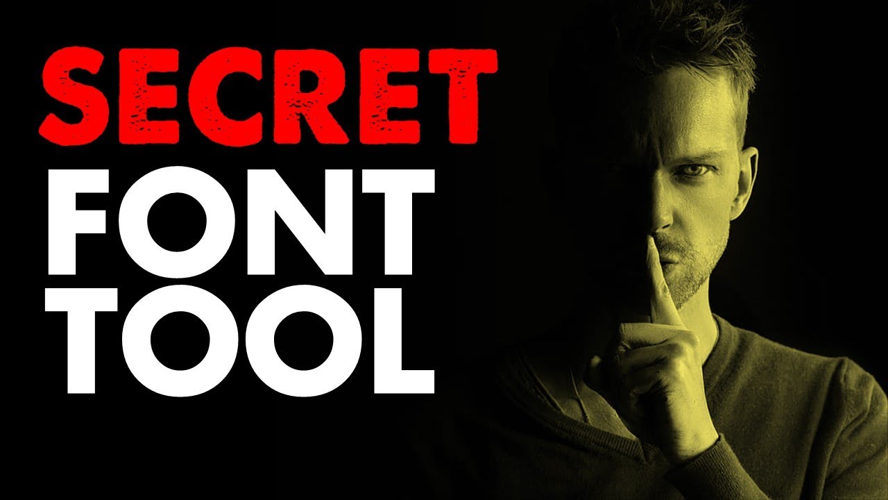 SECRET FONT TOOL in WINDOWS - Access Special Characters Easily! - YouTube