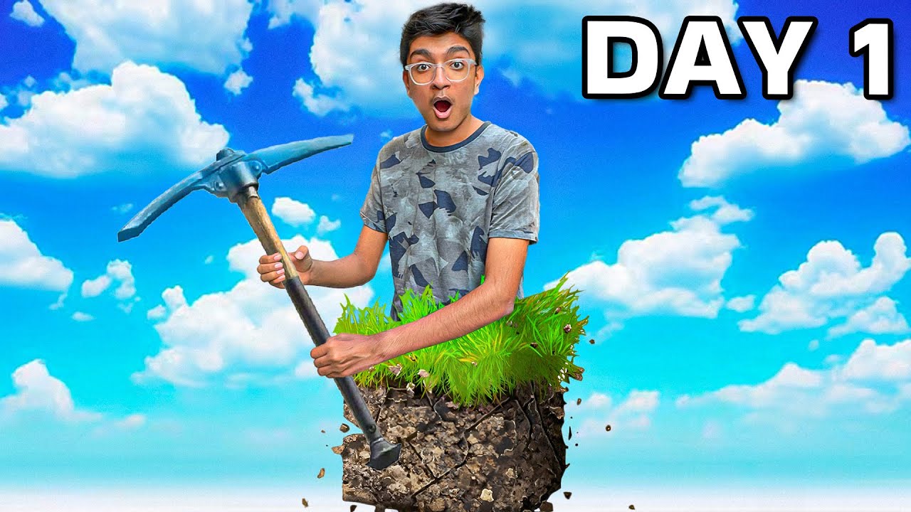 Minecraft but it's One Realistic Block... - YouTube