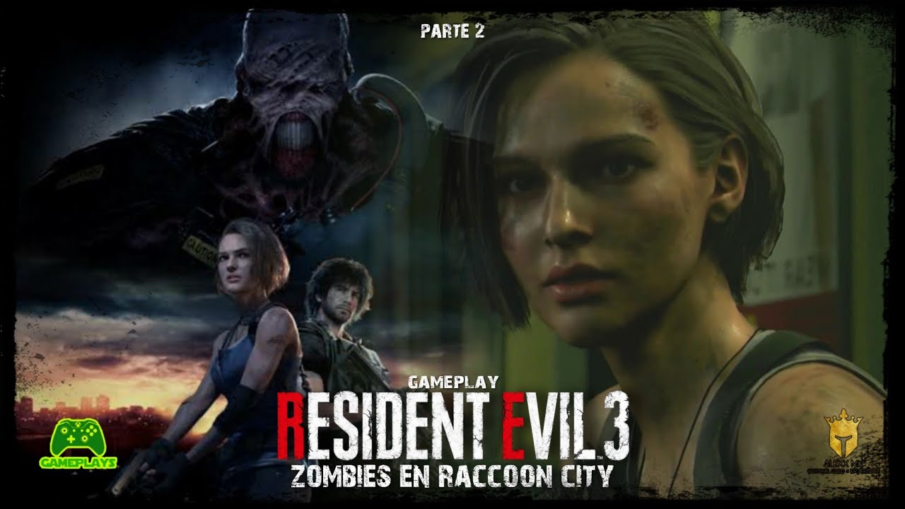 ZOMBIES EN RACCOON CITY *RESIDENT EVIL 3 REKAME* PARTE 2 - YouTube