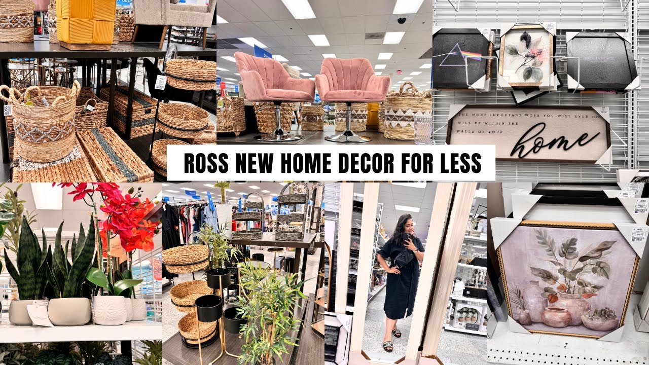 SHOP WITH ME AT ROSS | FURNITURE & HOME DECOR FOR LESS - YouTube