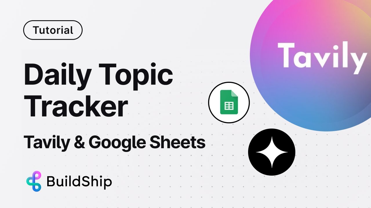 Tavily Node to Create an Advanced Topic Tracker Assistant - YouTube
