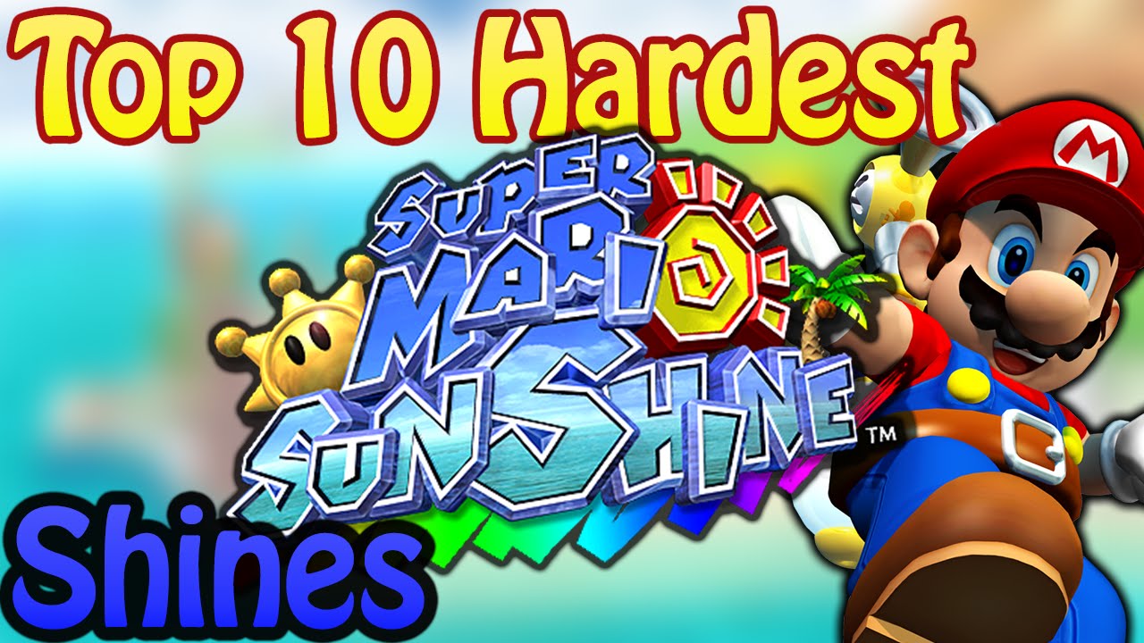 Top 10 Hardest Super Mario Sunshine Shines YouTube top-10-hardest-super-mario-sunshine-shines-youtube