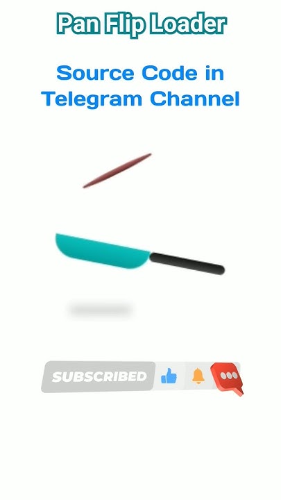 Pan Flip Loader using HTML and CSS | Pan Flip | Loader | CSS Animation | Coding #shorts - YouTube