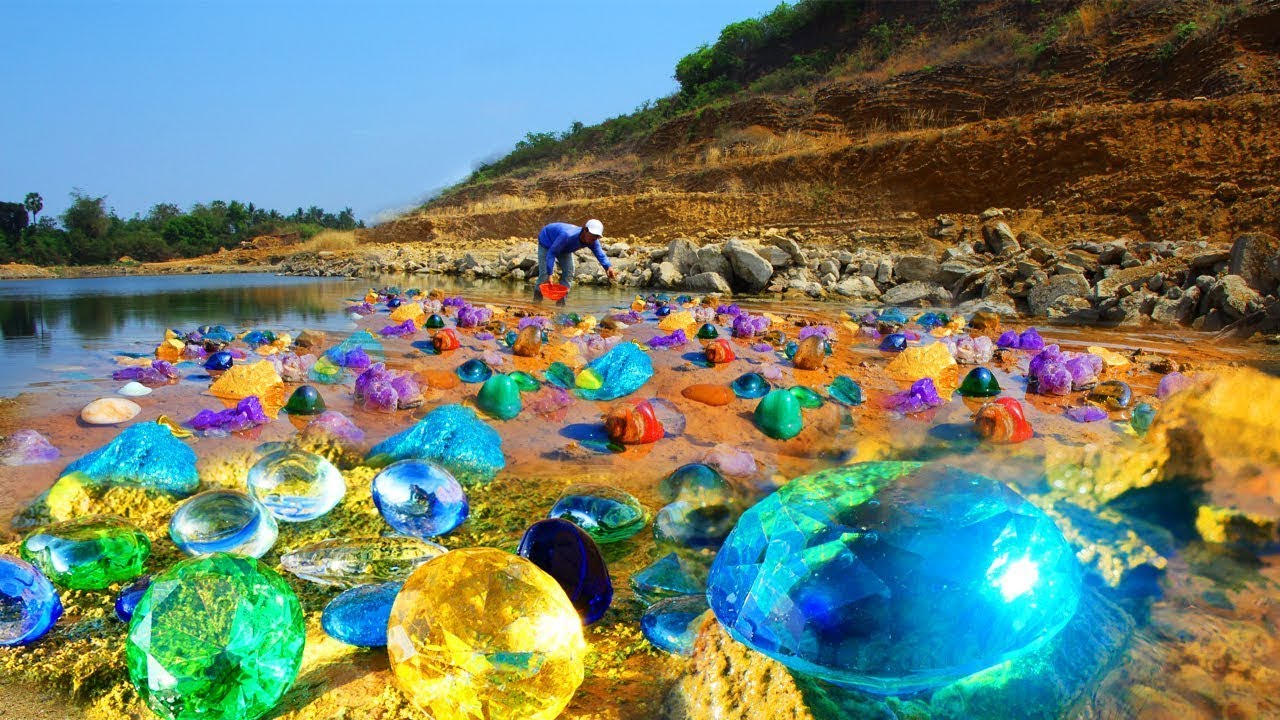 How to find gold ore gems diamonds I have found many precious colored ...