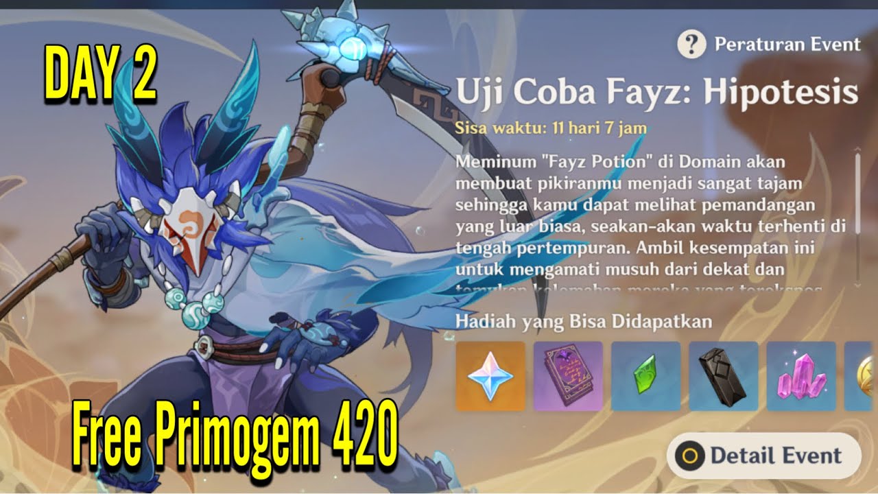 Repitisi Dari Struktur Mekanikal | Uji Coba Fazy Day 2 | Genshin Impact ...